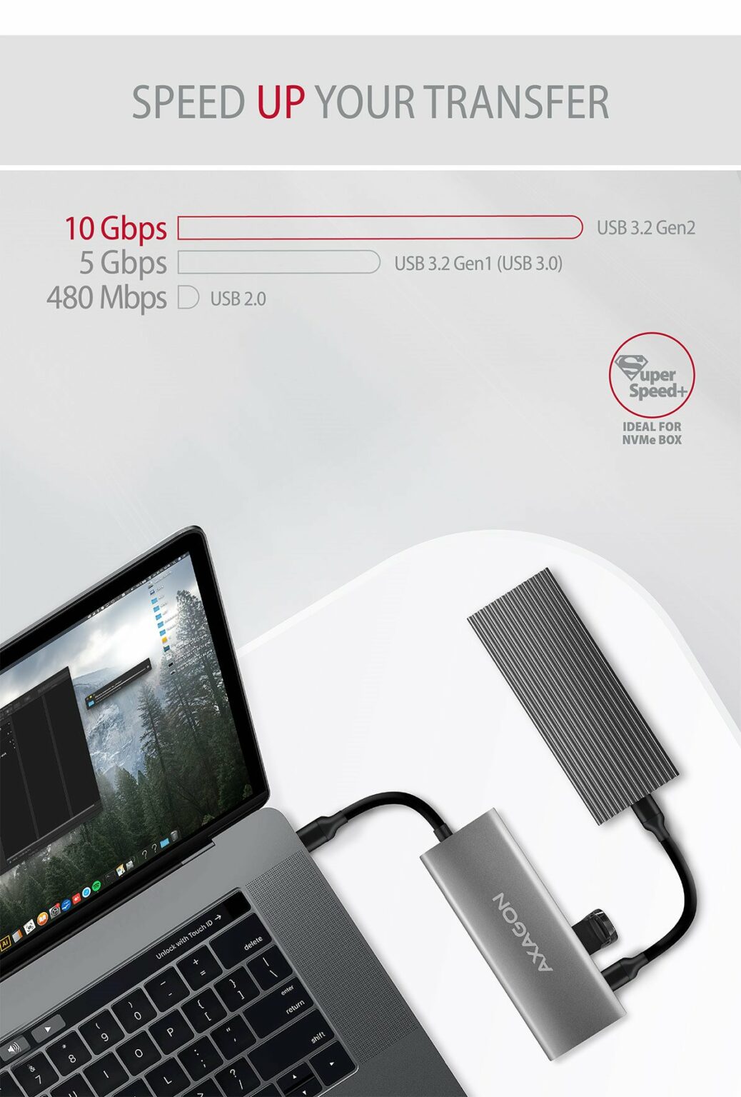 Ultra rychlé 10 Gbps multiportové HUBy přicházejí. AXAGON představuje ...