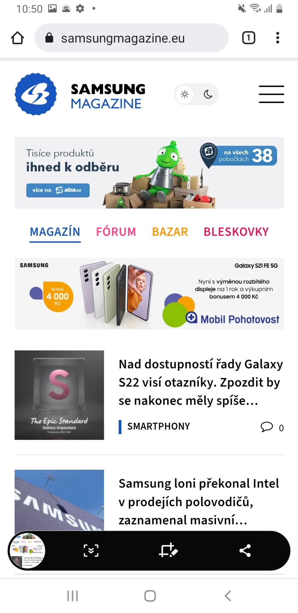 3 tipy a triky, jak pořídit snímek obrazovky na telefonech Samsung ...