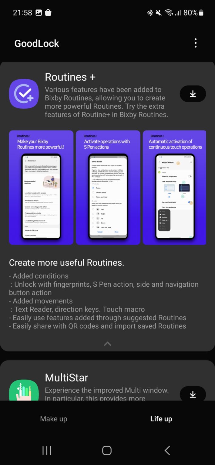 چه کسی نیاز دارد Galaxy Store? Good Lock وارد شده است Google Play - Samsung Magazine