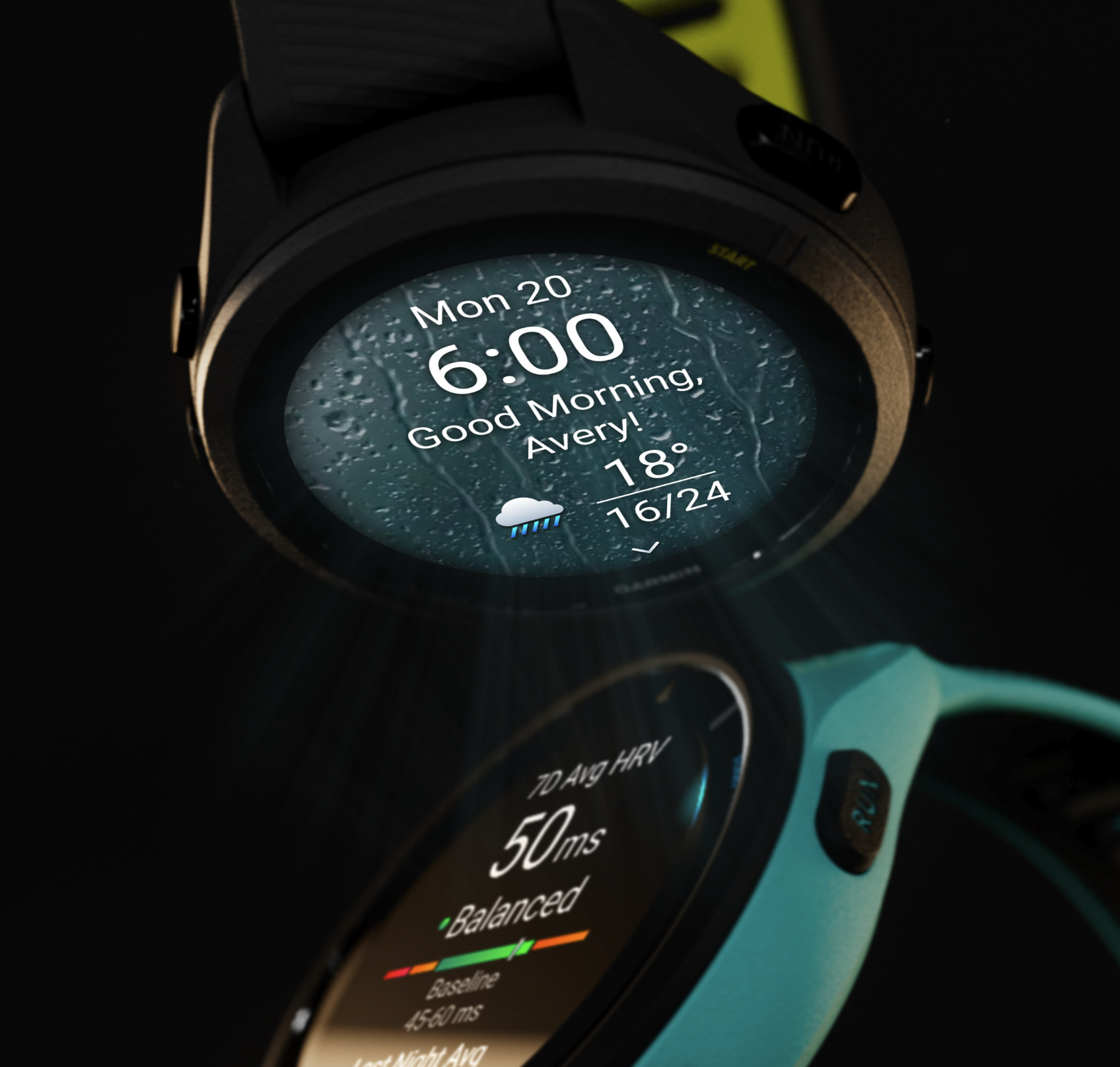 Garmin stellte die Uhr vor Forerunner 265 und 965. Sie verfügen über ...