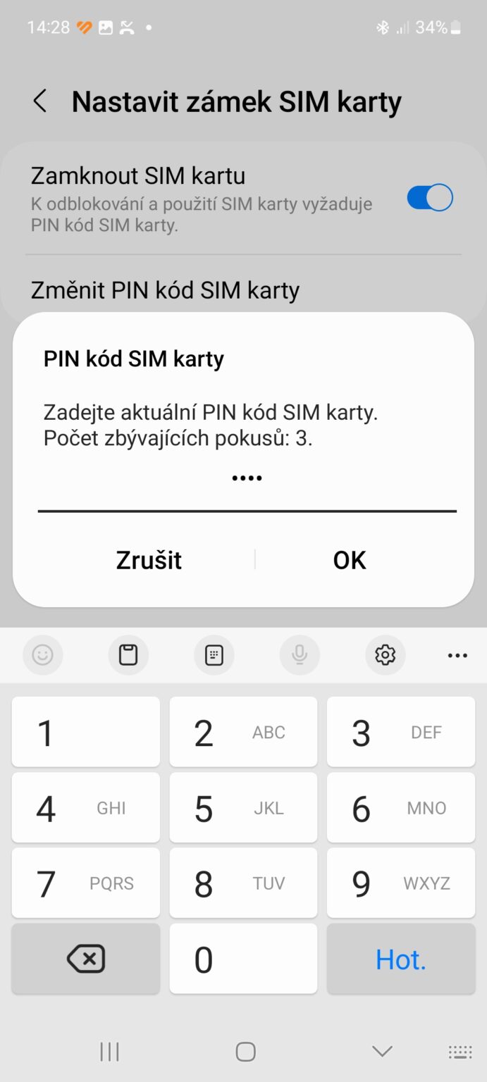 Jak Zrušit Pin Na Sim Kartě Samsung Magazine
