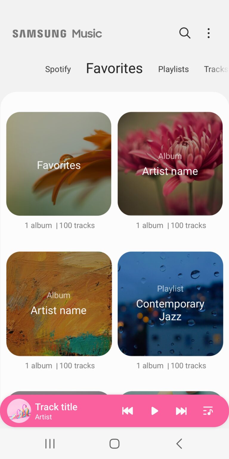 Samsung Music s One UI 6 结束。它只会改变为 Music – Samsung Magazine