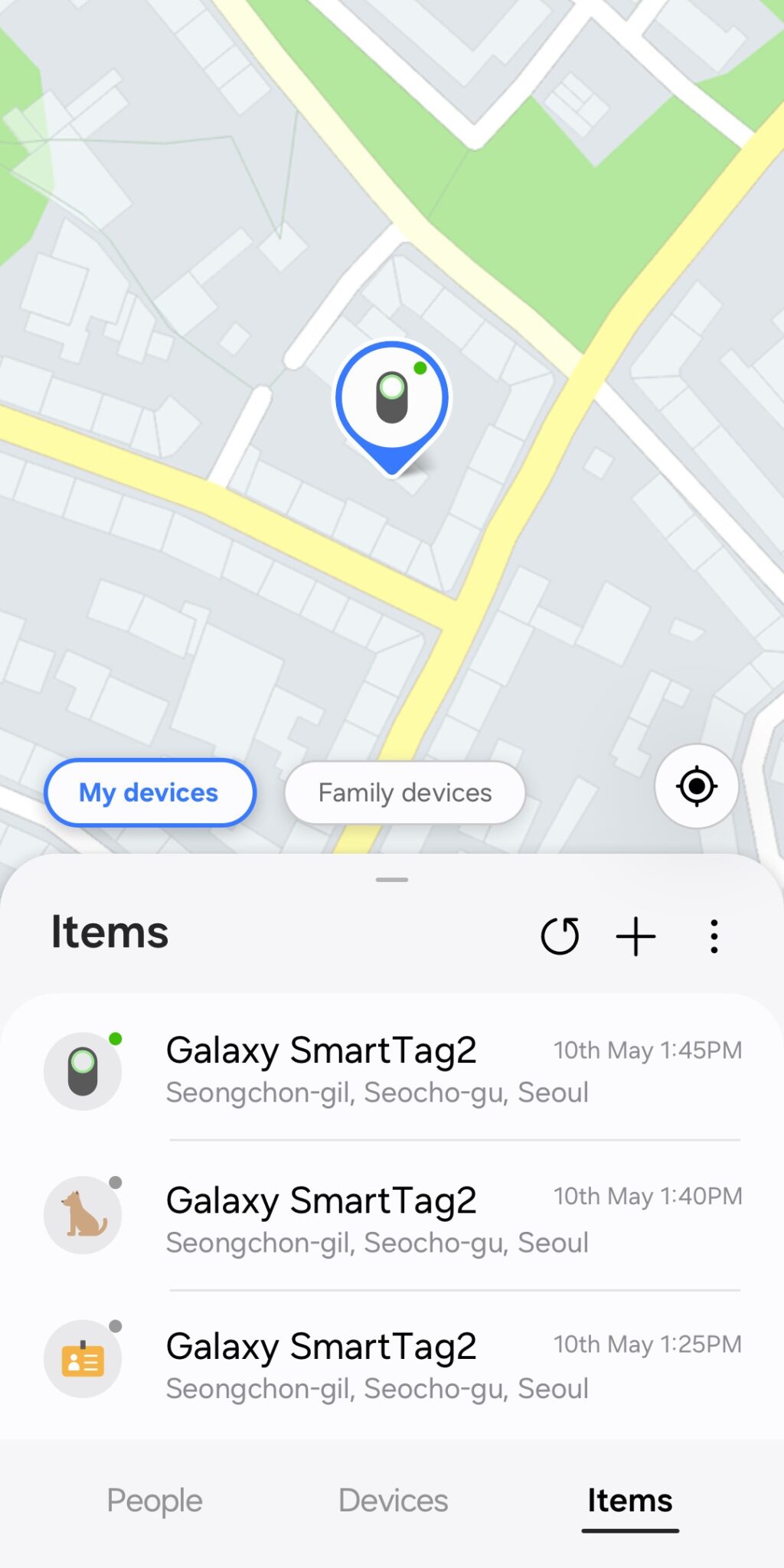 Download de Samsung Find-app. Vervangt titel SmartThings Vind - Samsung ...