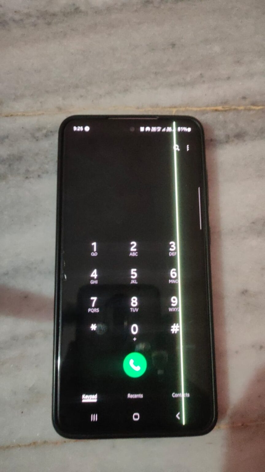 Green line problem on display: What is it, why does it appear and what ...