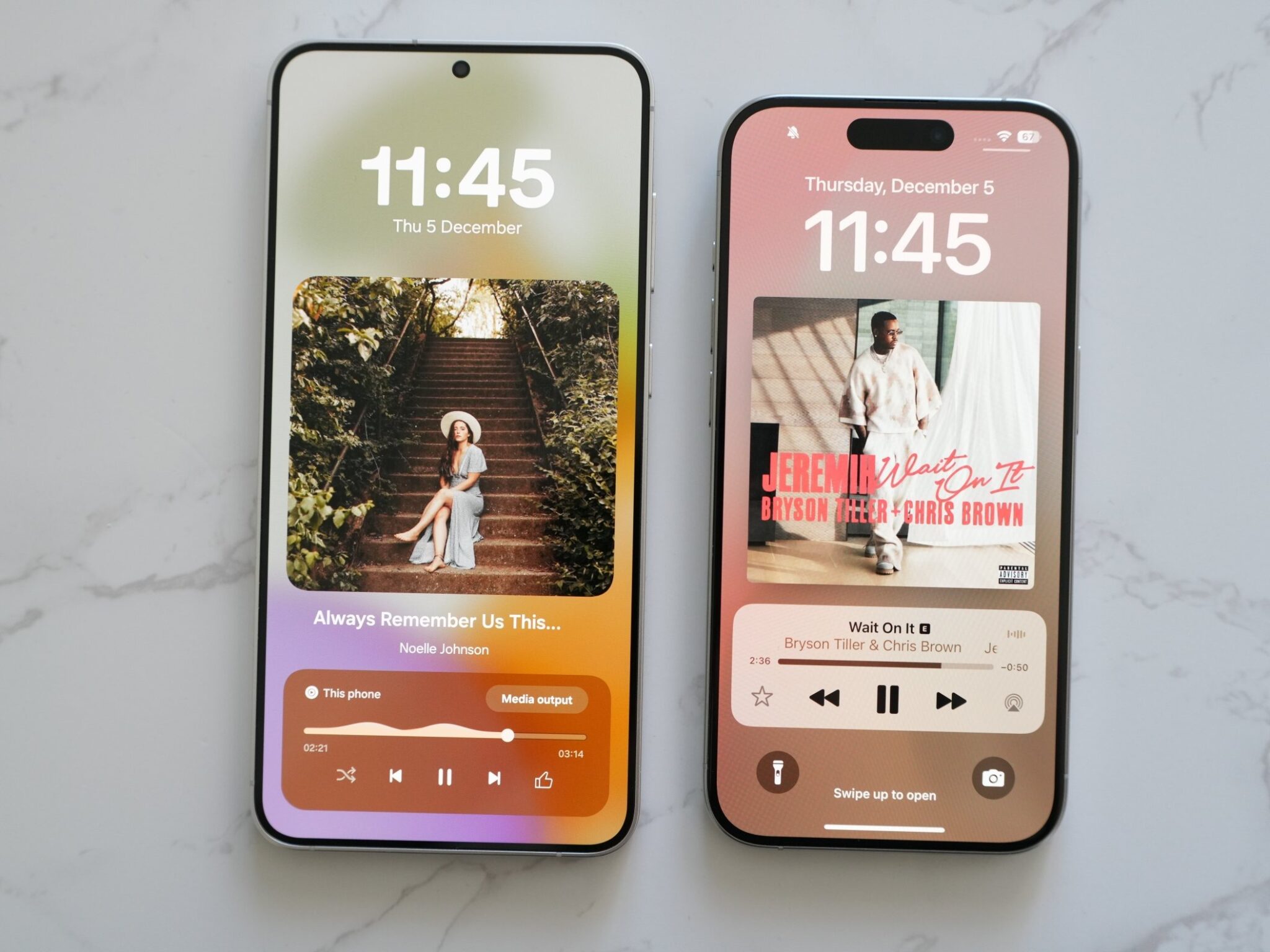 One UI 7 vs. iOS 18: Quick Launch and Lock Screen Comparison – Samsung ...