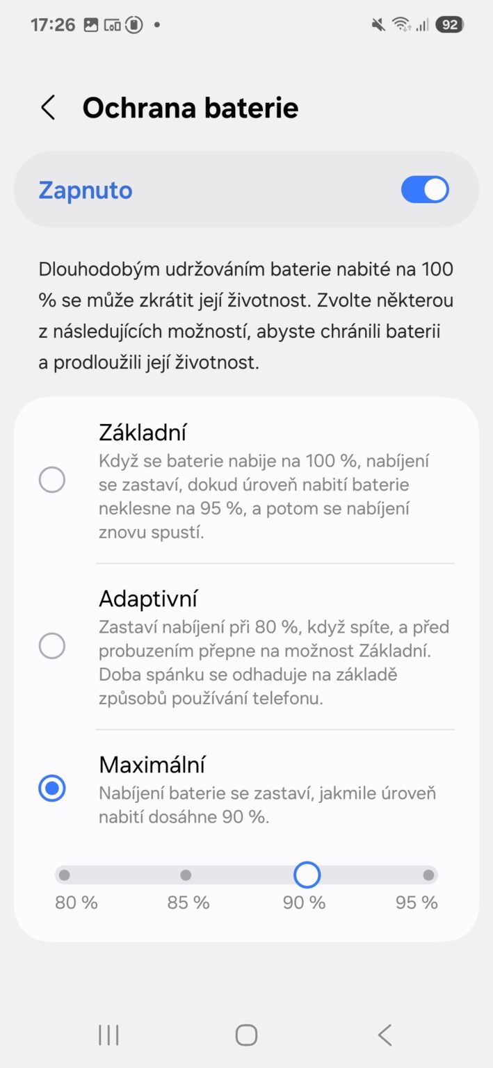 Jak šetřit baterii telefonu Samsung po aktualizaci na One UI 7 ...