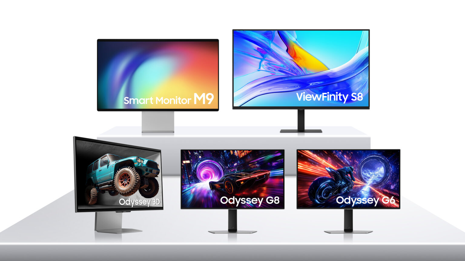 Samsung introduces the new Smart Monitor M9. And thanks to AI, it's ...