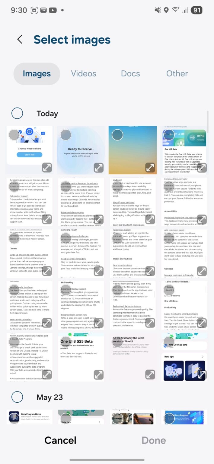 For these Samsung devices, it will One UI 8 latest major system updates ...