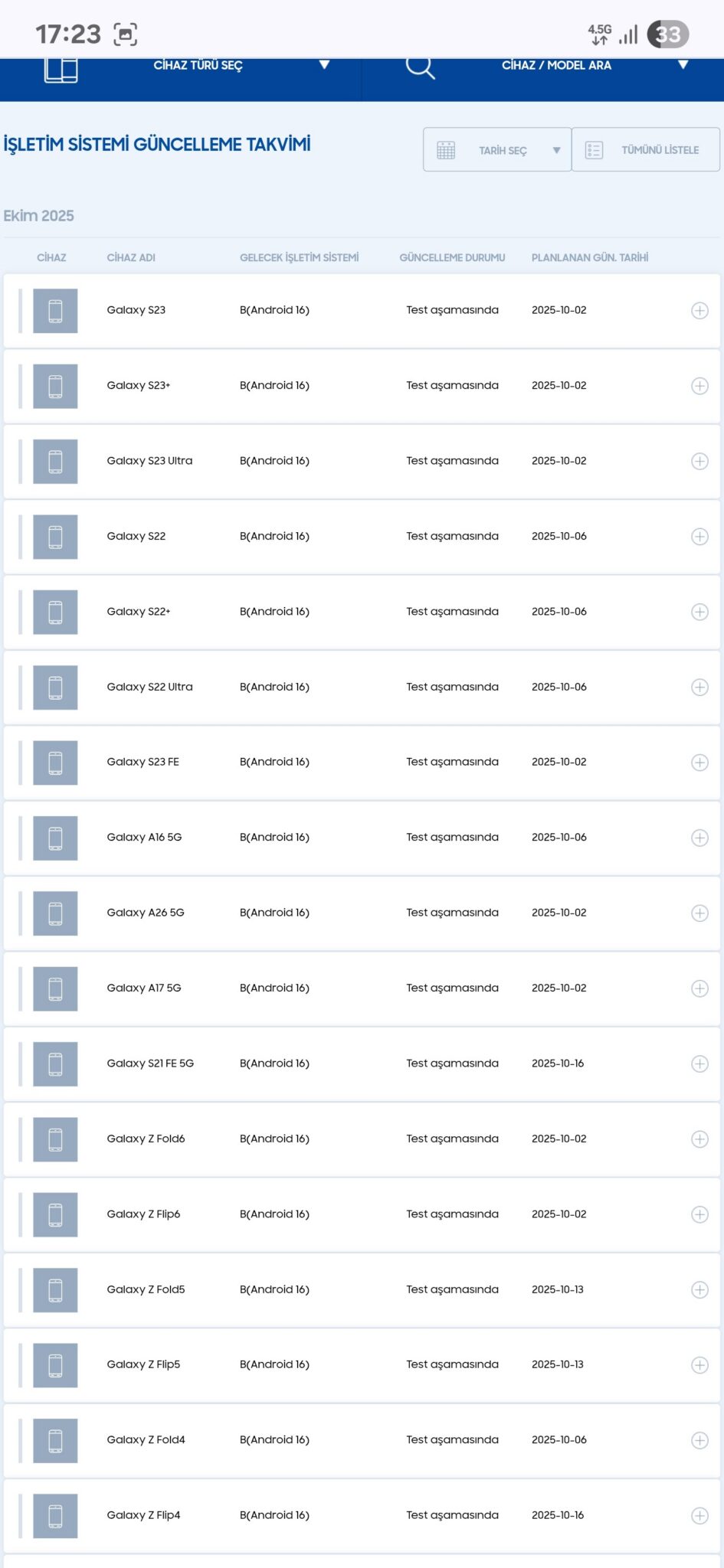 Release schedule One UI 8 for all Samsung devices – Samsung Magazine