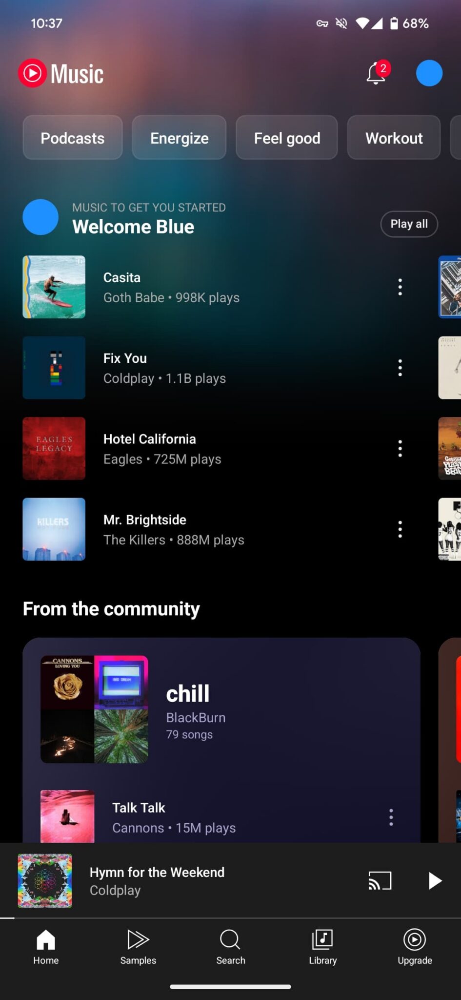 YouTube Music modifie un élément important de l'interface. Et vous en ...