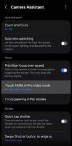 Camera update in One UI 8.5: A load of all the news in one place ...