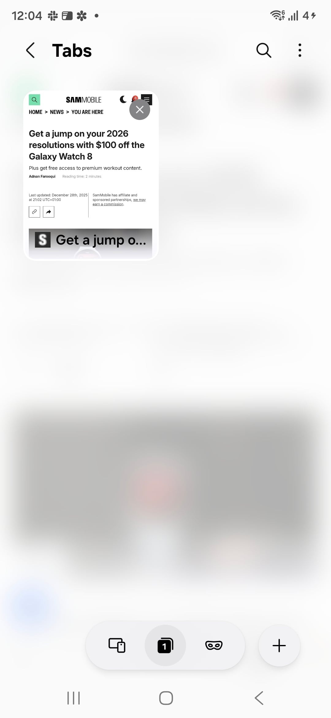 Aggiornamento del browser Internet Samsung per One UI 8.5 porta un ...